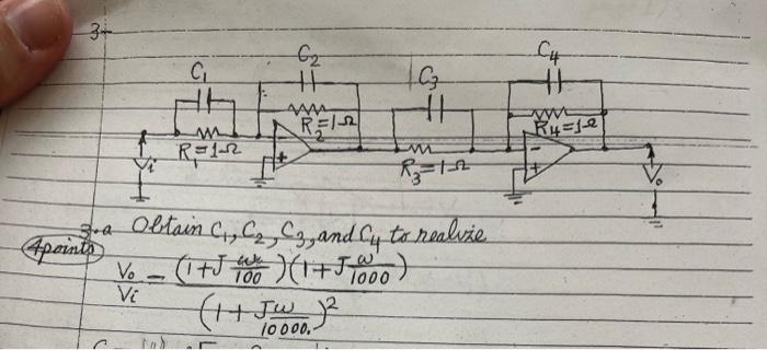 Solved to a otain C1,C2,C3, and C4 to realvie | Chegg.com