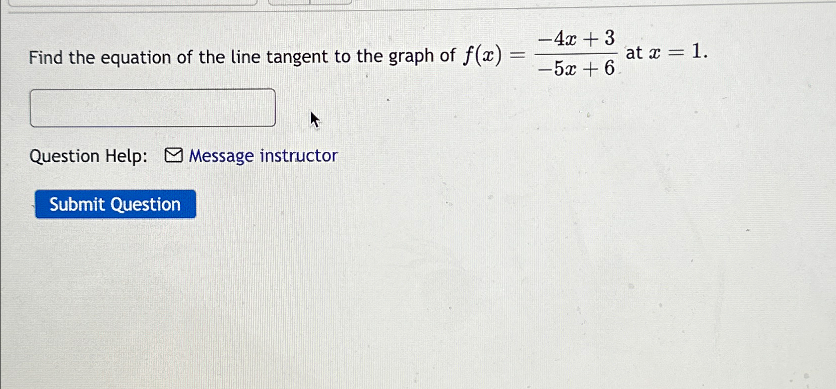 Solved Find the equation of the line tangent to the graph of | Chegg.com