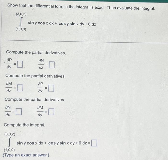 Solved Show that the differential form in the integral is | Chegg.com