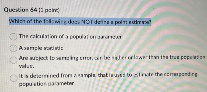 Solved Which of the following does NOT define a point | Chegg.com