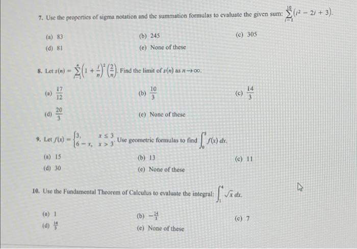Solved please do a favour and answer question 7 ,8 ,9 and 10 | Chegg.com