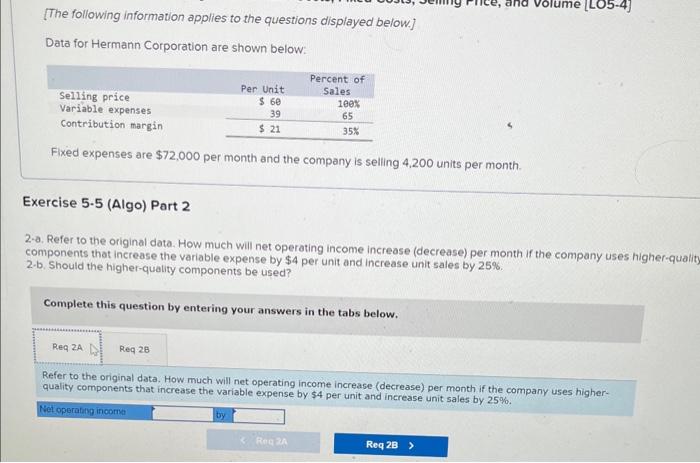 Solved [The following information applies to the questions | Chegg.com