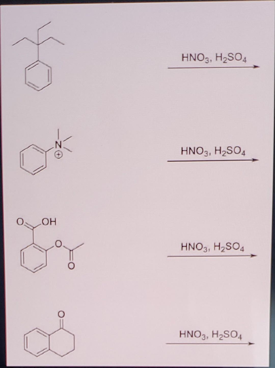 Solved HNO3,H2SO4 HNO3,H2SO4 HNO3,H2SO4 HNO3,H2SO4 | Chegg.com