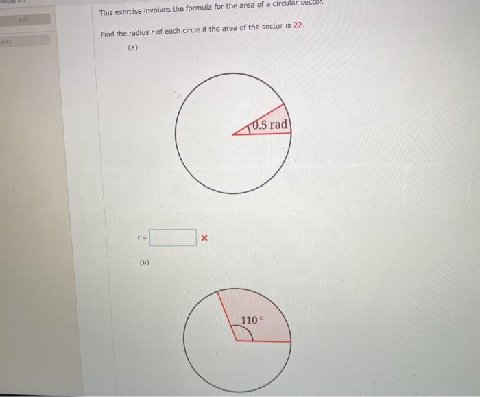 Solved This exercise involves the formula for the area of a | Chegg.com