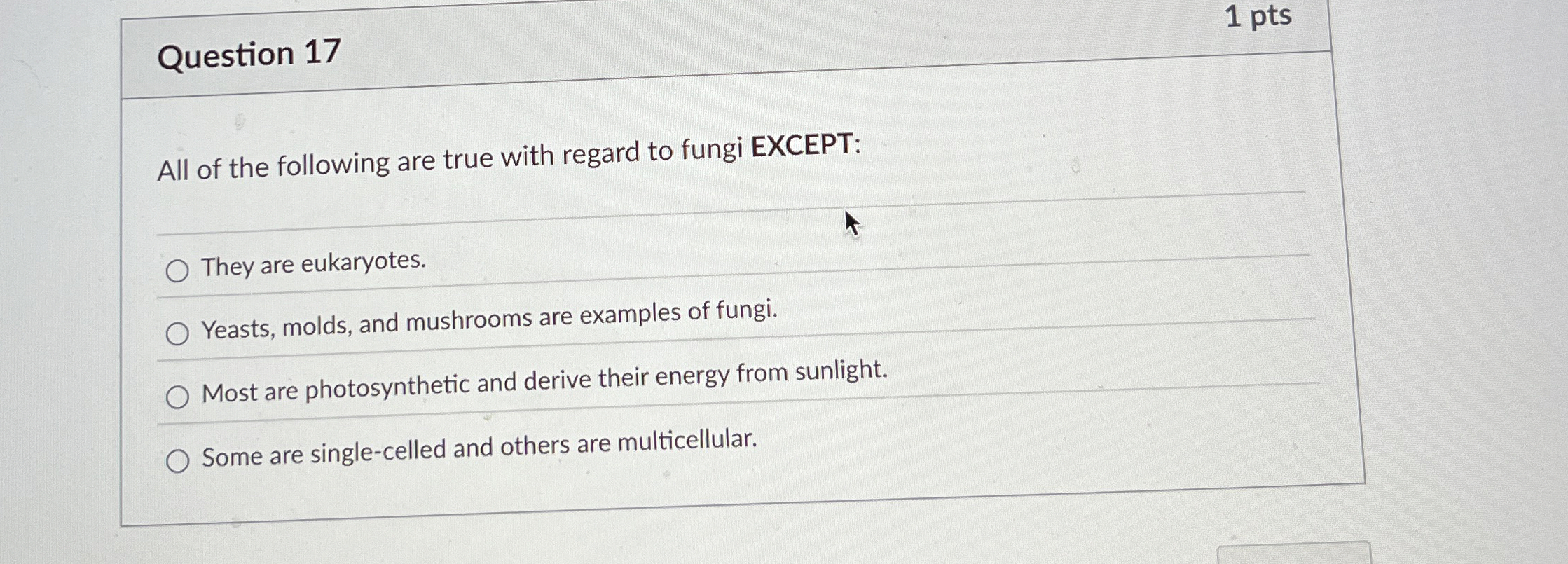 Solved Question 17All of the following are true with regard | Chegg.com