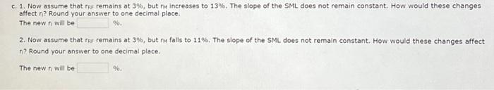 Solved ppose TRI=3%, FM=12%, and b1=1.3, a. What is n, the | Chegg.com