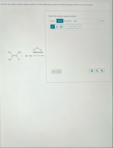 Solved Prodict the major neutral organic product of the | Chegg.com
