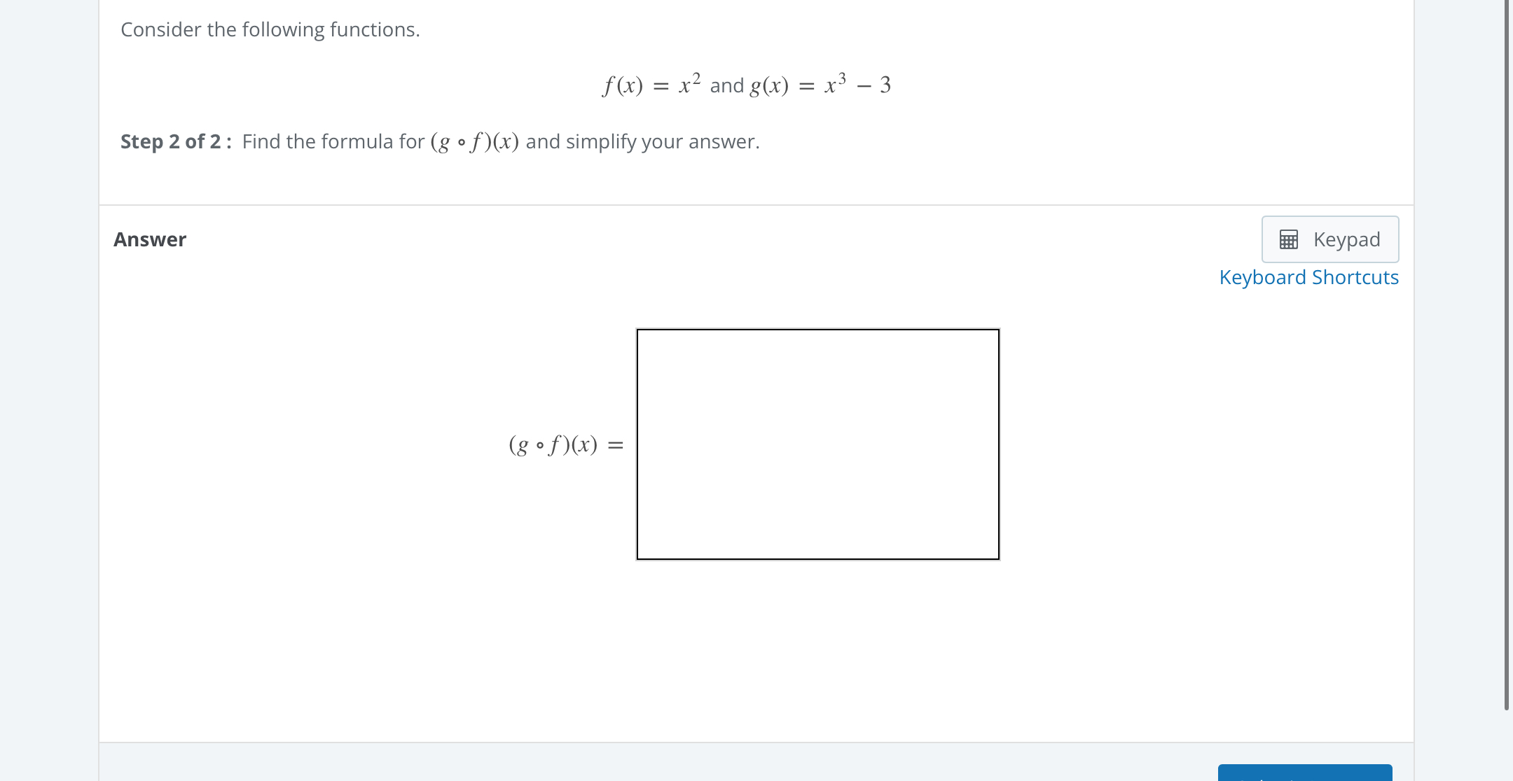 Solved Consider The Following Functions F X X2 ﻿and