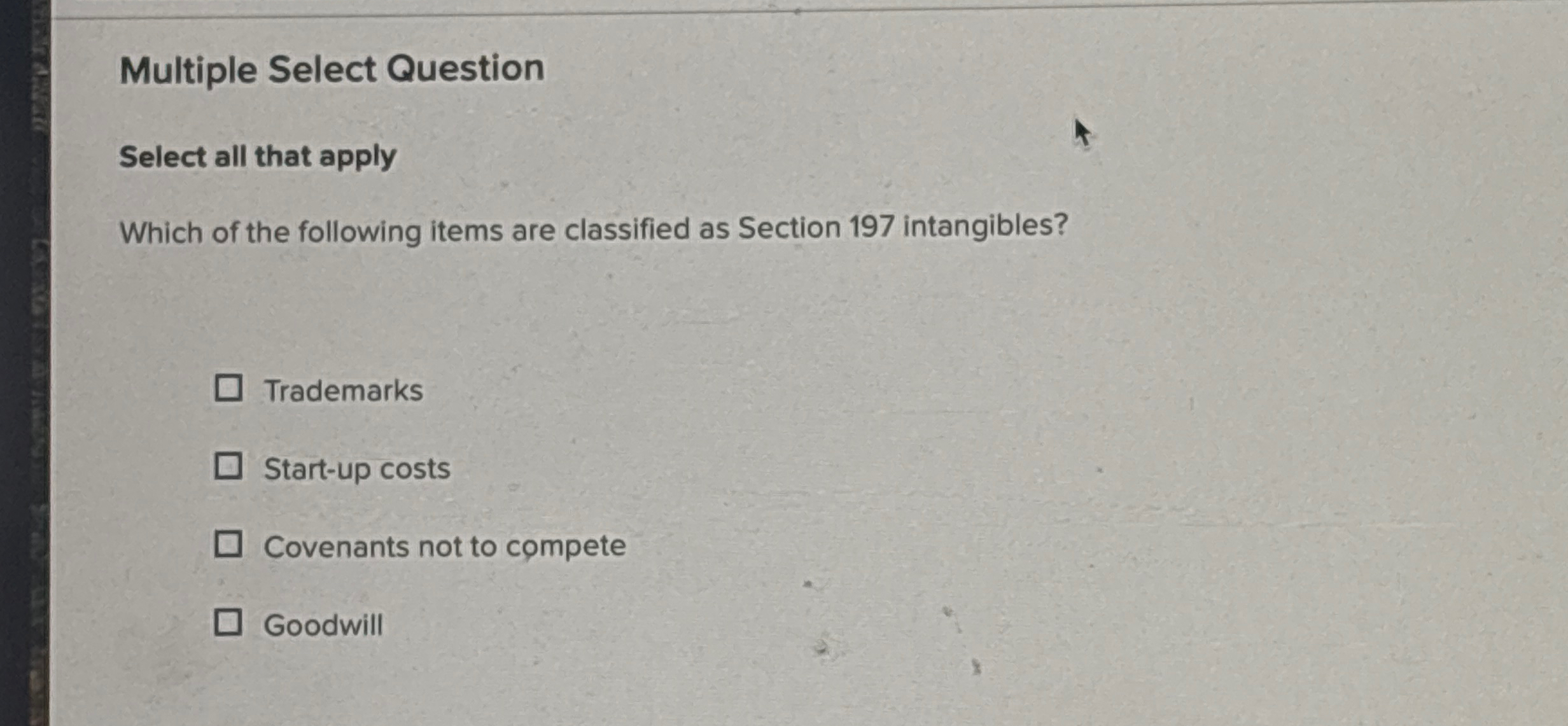Solved Multiple Select QuestionSelect all that applyWhich of | Chegg.com