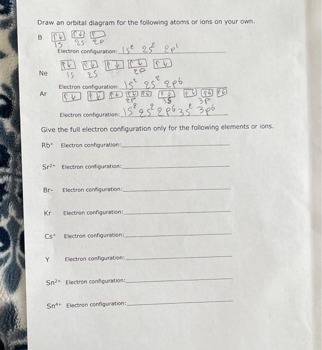 Solved p3 1s 2p 3s Зр 2s Electron configuration: S2 Is 25 2p | Chegg.com