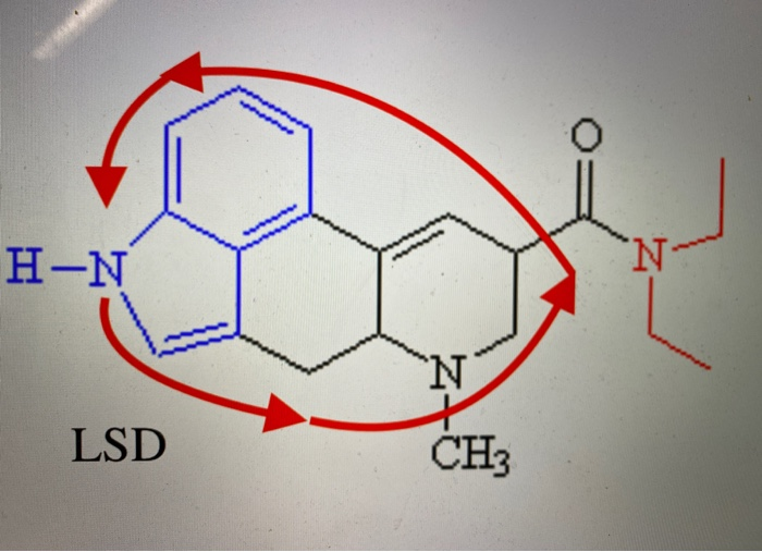 Solved Write the SMILES string for LSD using the given oth | Chegg.com