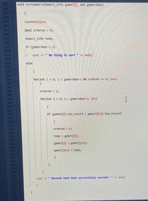 Solved Can You Please Explan Why We Put Bool Ordered What 