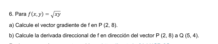 Solved Para f(x,y)=xy2a) ﻿Calcule el vector gradiente de f | Chegg.com