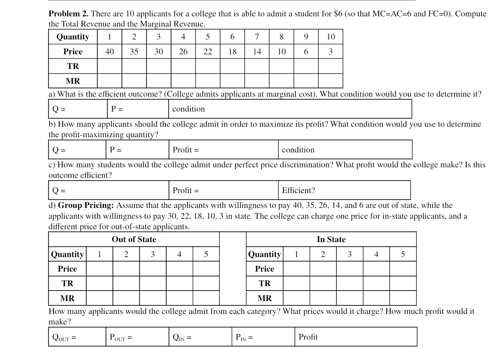 Solved Plase Answer I Want To Compare With My Answers 9226