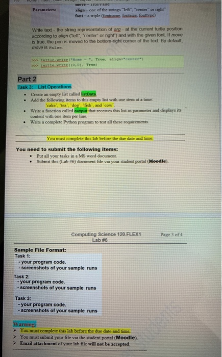 Solved Task 1: Use Tkinter Graphics Design a simple | Chegg.com