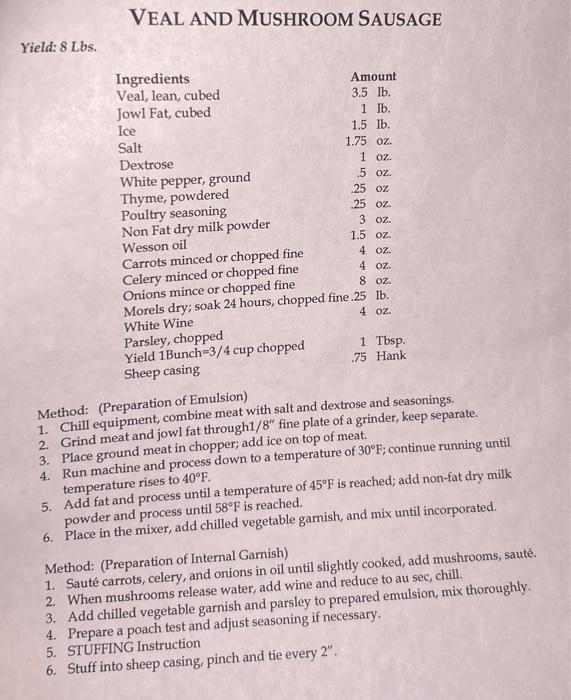 Solved the questions involves food costing. questions are | Chegg.com