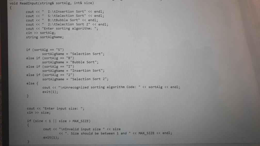 Solved Sorting and Asymptotic Complexity (Big-O) In this | Chegg.com