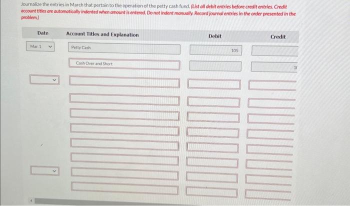 Solved Sheffeld Company uses an imprest petty cash system. | Chegg.com