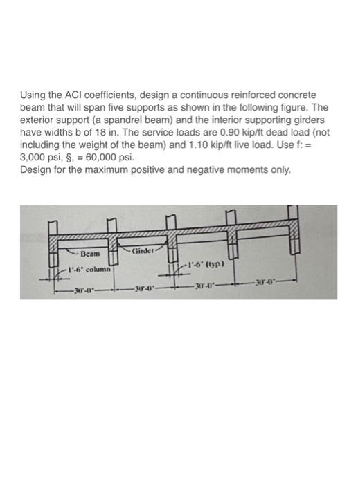 Solved Using the ACl coefficients, design a continuous | Chegg.com