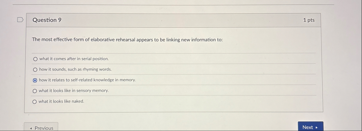 Solved Question 91 ﻿ptsThe most effective form of | Chegg.com