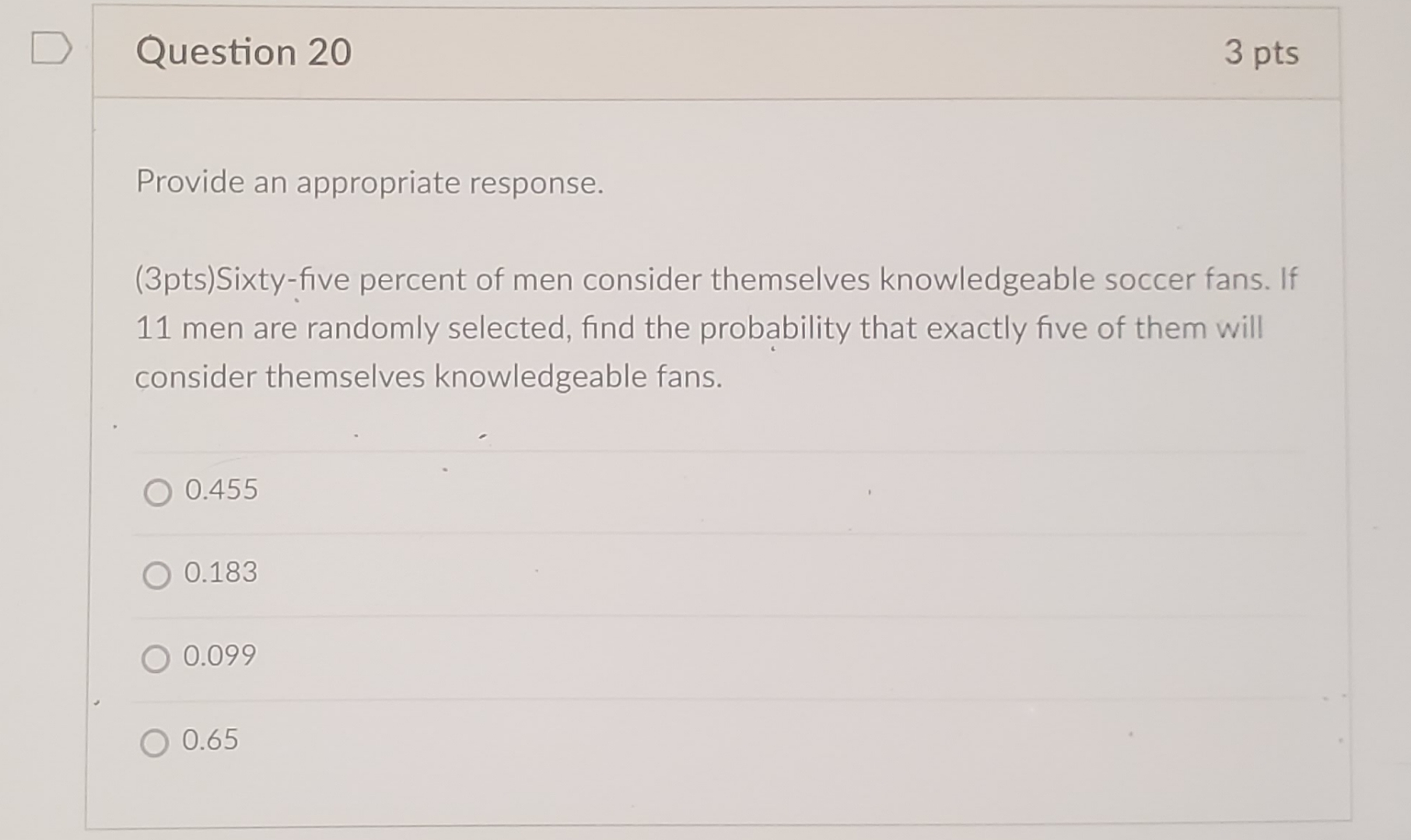 Solved Question 203 ﻿ptsProvide an appropriate | Chegg.com