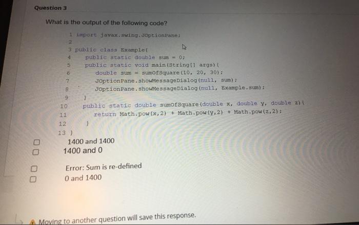 Solved Consider the following code. The main method invokes | Chegg.com