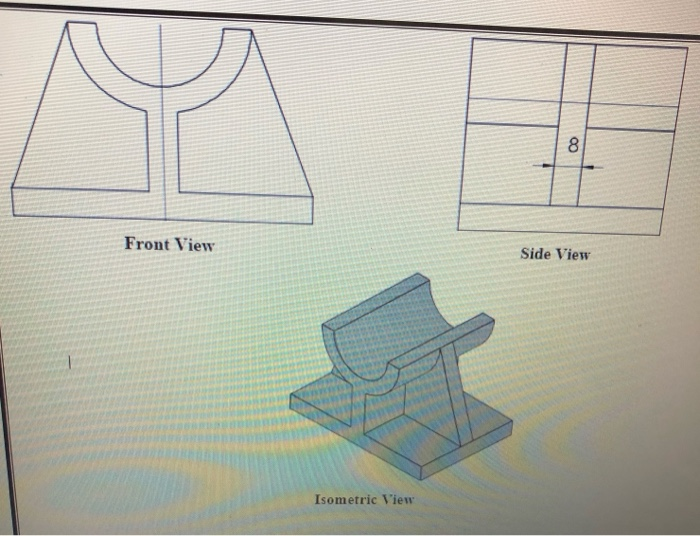 Solved Part-B: Part Modeling Q2. Build the | Chegg.com