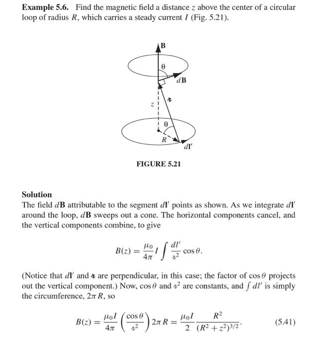 Solved Problem 3. Magnetic potential and field of a current | Chegg.com
