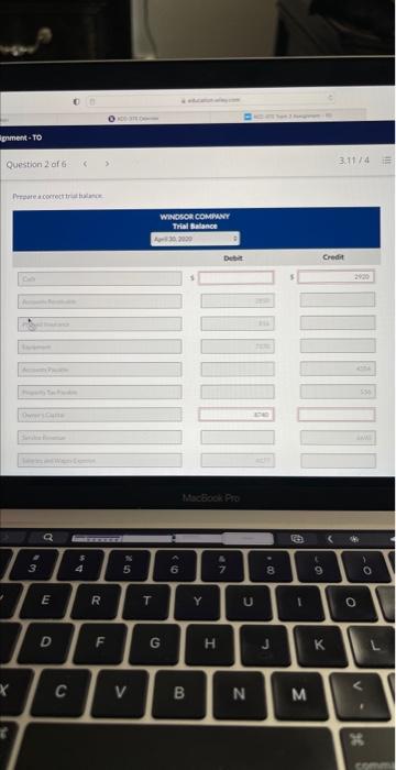 Solved had a normal balance. (b) The debit footings in | Chegg.com