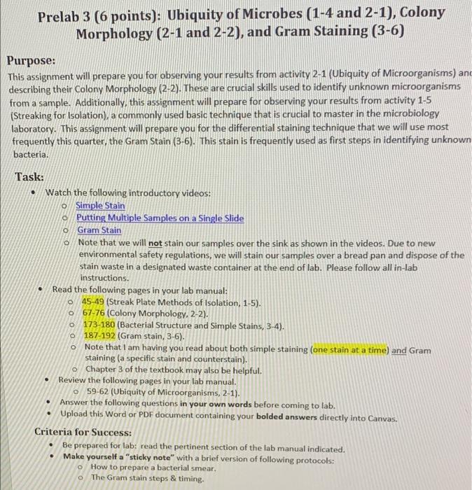Solved 2. A single isolated colony on a plate (one that is | Chegg.com