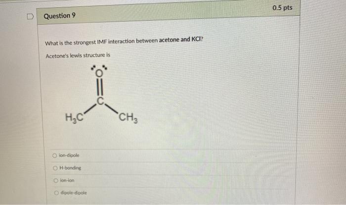 Solved 0.5 pts Question 9 What is the strongest IMF | Chegg.com