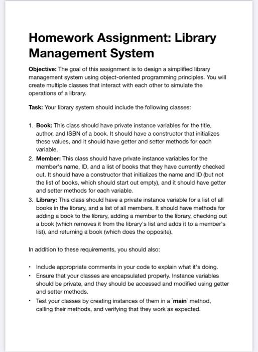 Management System Objective: The goal of this | Chegg.com