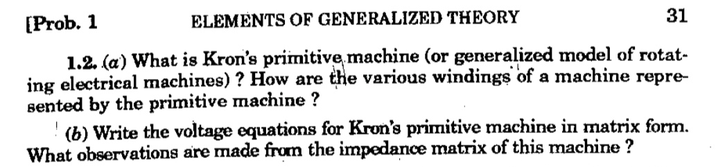 Solved [Prob. 1 ﻿ELEMENTS OF GENERALIZED THEORY1.2. (a) | Chegg.com