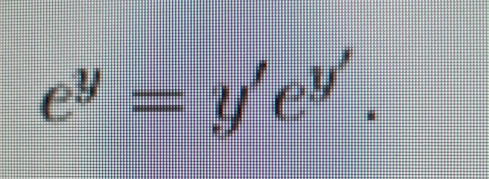 Solved ey=y′ey′ | Chegg.com