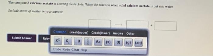 Solved The compound cobalt(II) bromide is a strong | Chegg.com