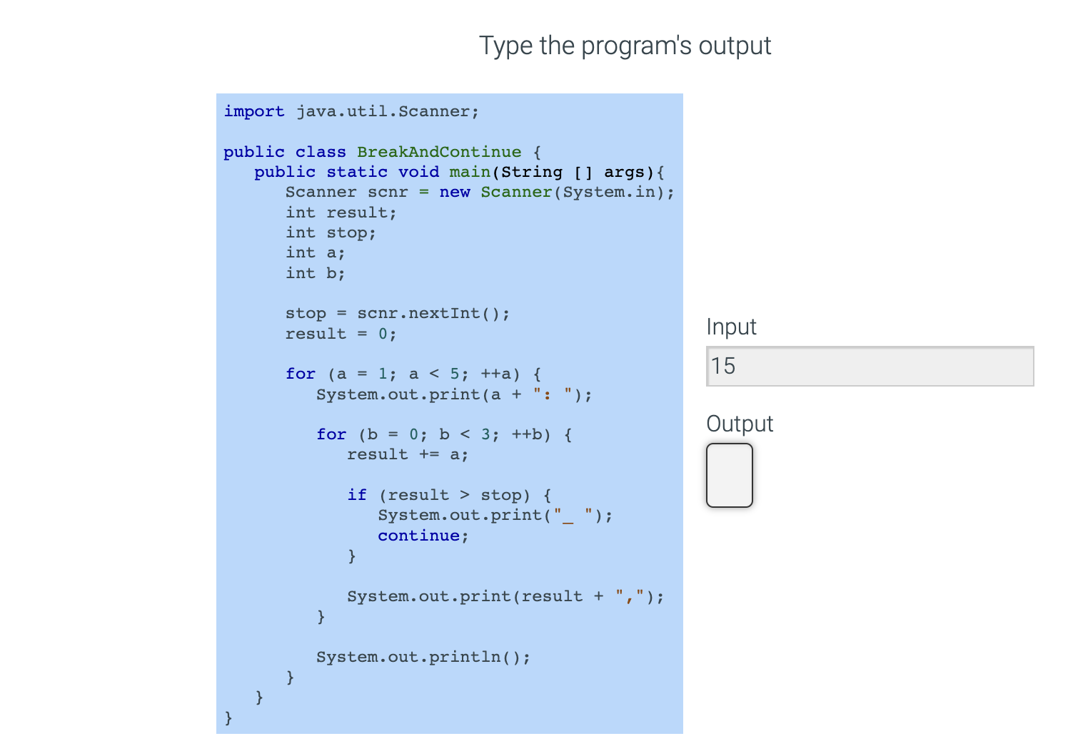 Solved Please type the output of this. | Chegg.com