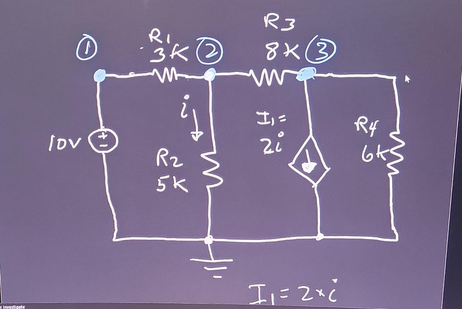 Solved Dependent Current Source Current Controlled Find