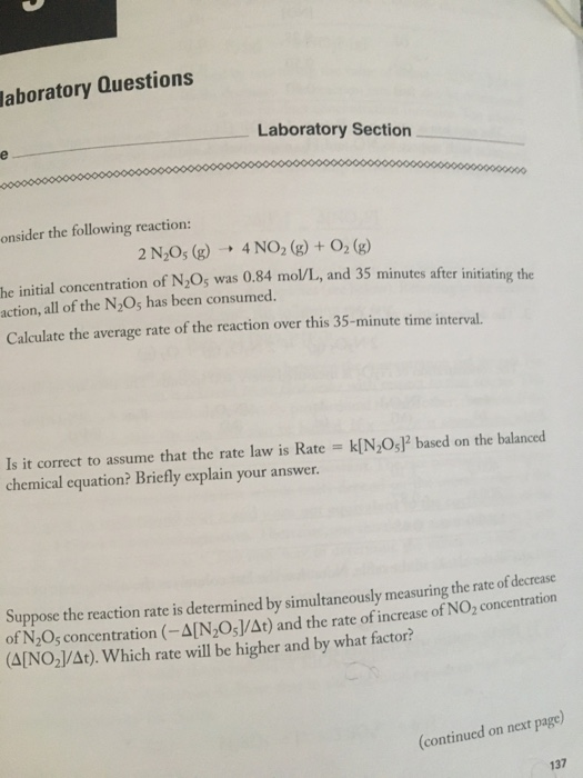 Solved laboratory Questions Laboratory Section 000000000 | Chegg.com