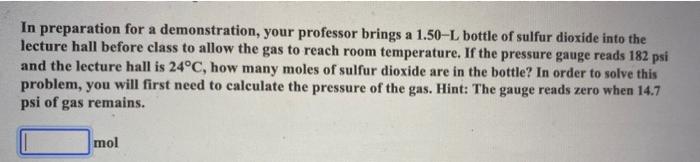 Solved A sample of Freon-12 (CF2Cl2) occupies 10.0 L at 305 | Chegg.com