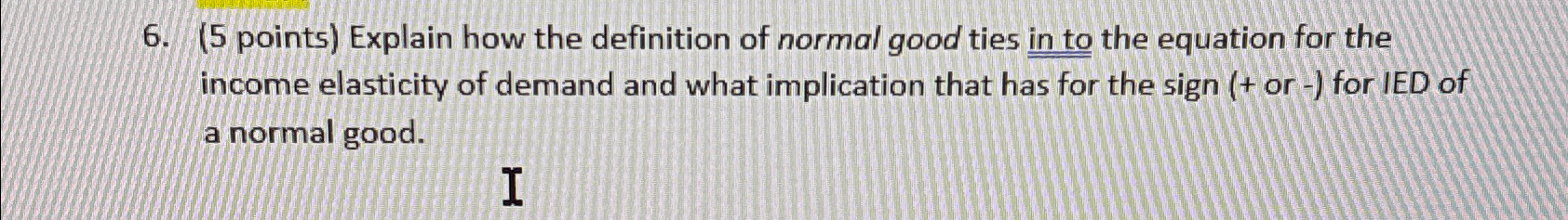 Solved (5 ﻿points) ﻿Explain how the definition of normal | Chegg.com