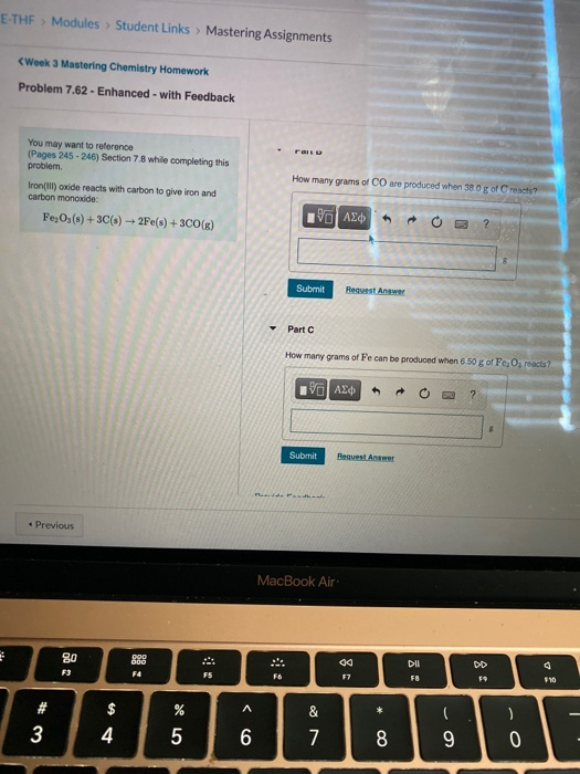 Solved E-THE Modules - Student Links > Mastering Assignments | Chegg.com