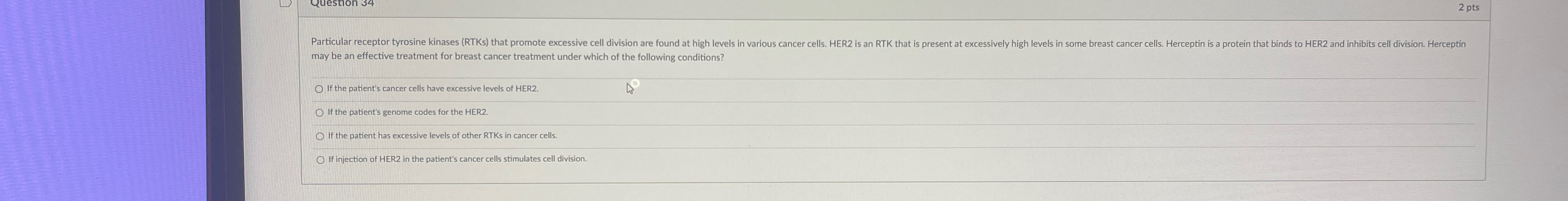 Solved may be an effective treatment for breast cancer | Chegg.com