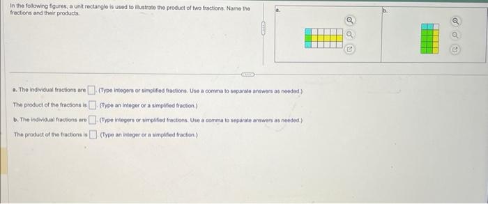 Solved In the following figures, a unit rectangle is used to | Chegg.com