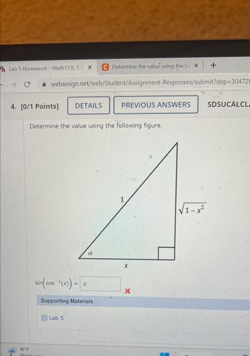 Solved Determine the value using the following figure. | Chegg.com