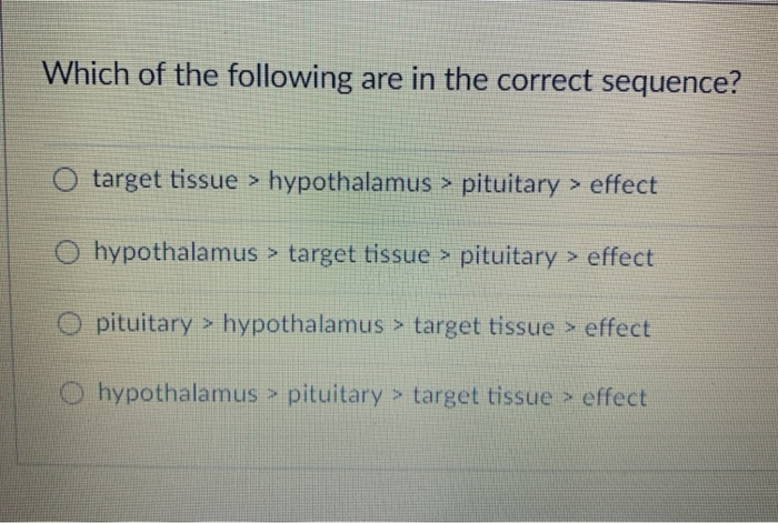 Solved Question 5 Circulating hormone levels in the blood | Chegg.com