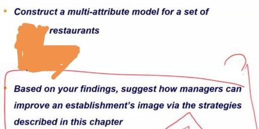 Solved Construct a multi-attribute model for a set of | Chegg.com