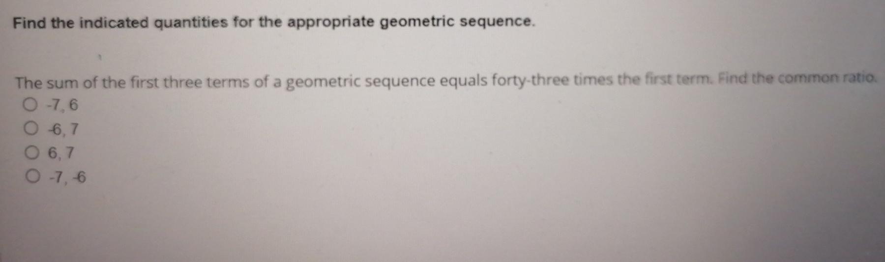 Solved Find the indicated quantities for the appropriate | Chegg.com
