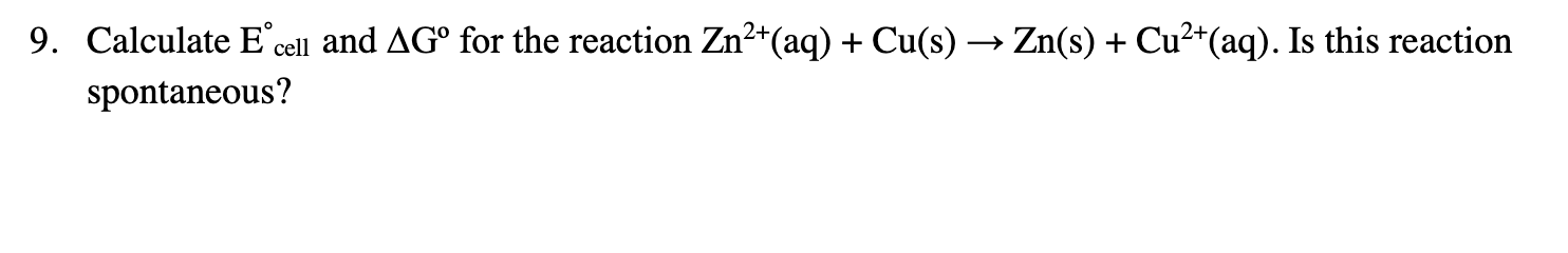 Solved Given the cell notation, write the two half-reactions | Chegg.com