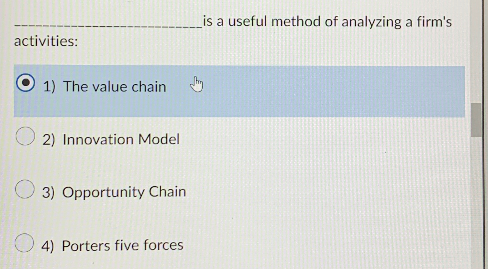 Solved is a useful method of analyzing a firm's | Chegg.com