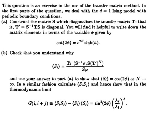 Solved This question is an exercise in the use of the | Chegg.com